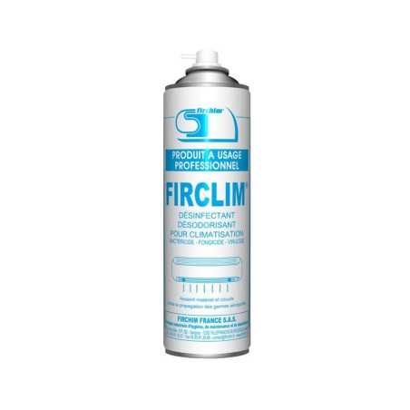 FIRCHIM - Firclim - Spray anti-bactérien, nettoyant, aérosol pour clim ...
